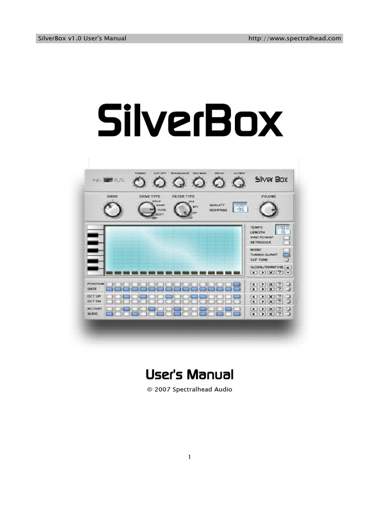 SilverBox_Manual | PDF