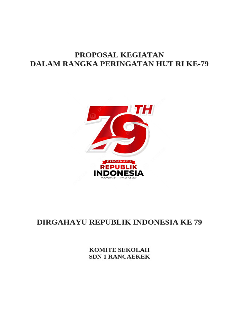 Proposal 79 Komite SD 1 | PDF