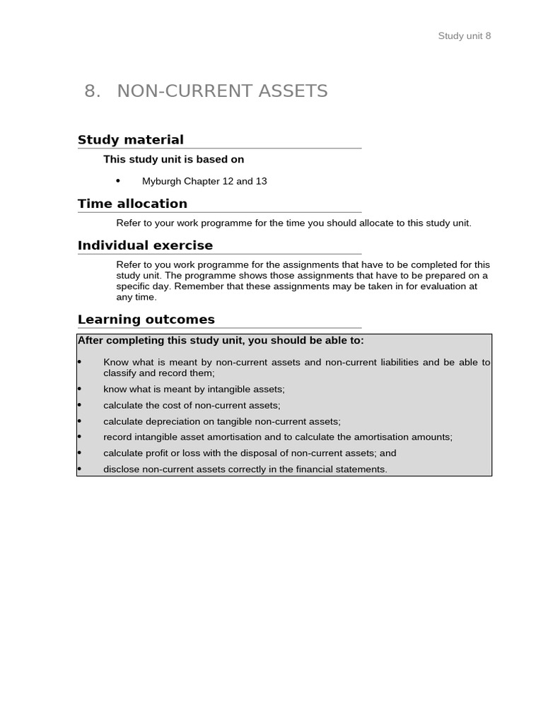 Studyguide SU 8 | PDF