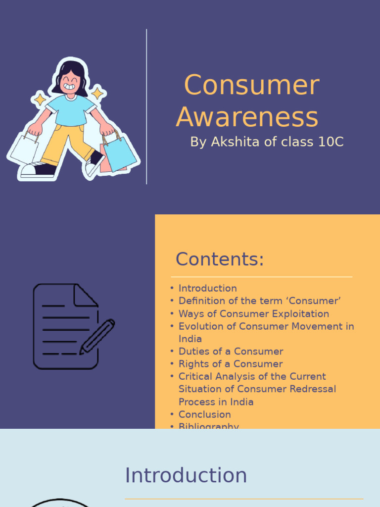 Consumer Awareness | PDF