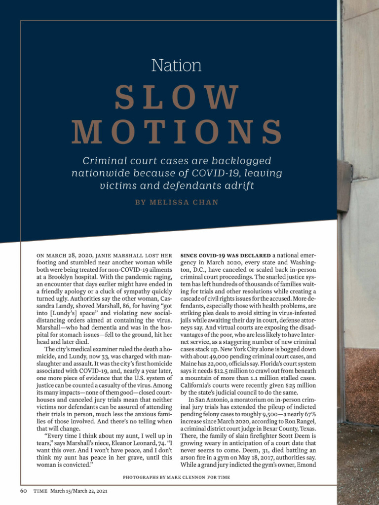 Slow Motions | PDF