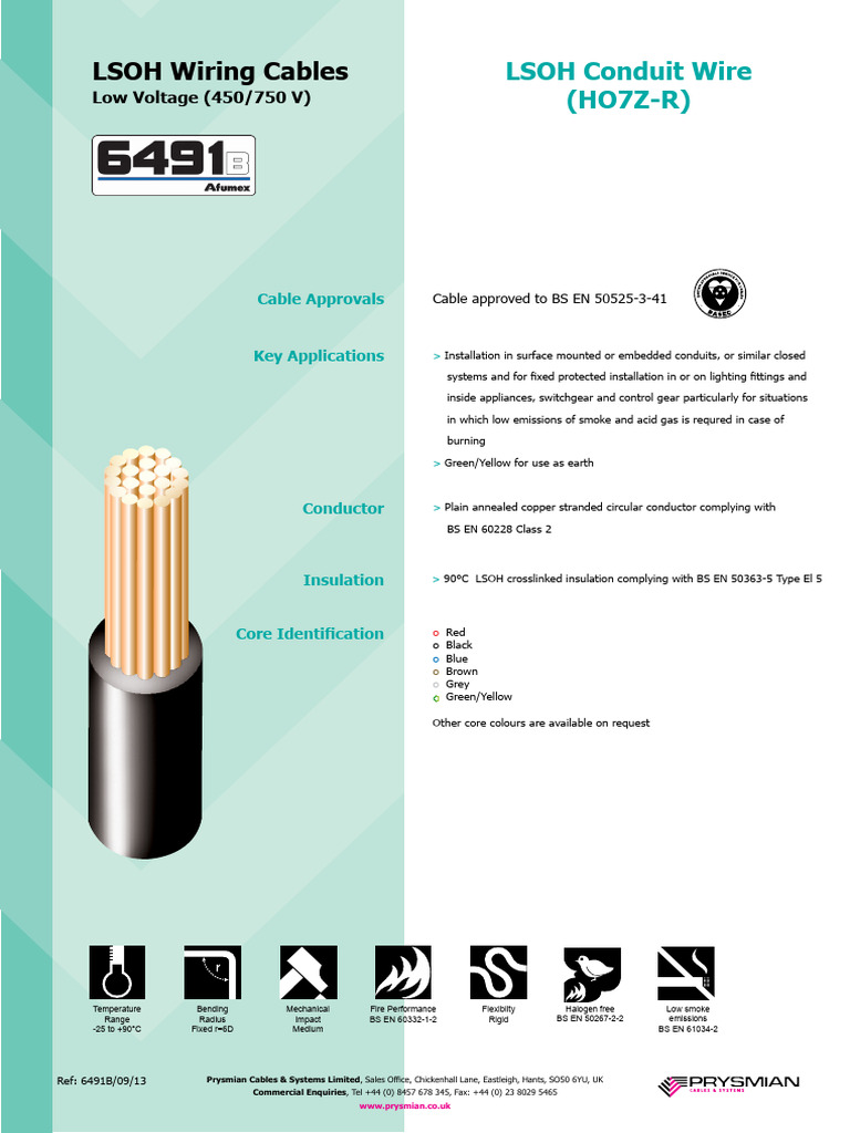 2.5MM Conduit Cable | PDF