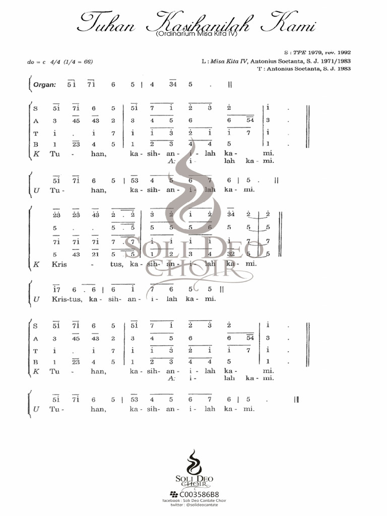 Ordinarium Misa Kita 4 | PDF