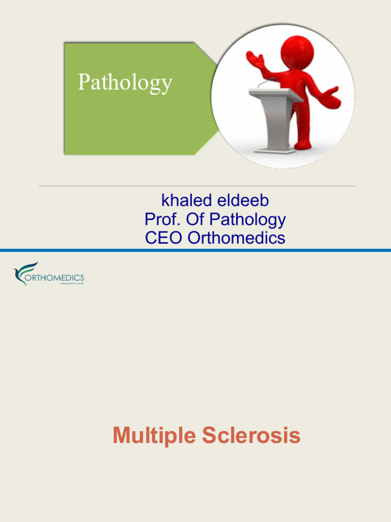 Lec 2 Multiple Sclerosis | PDF