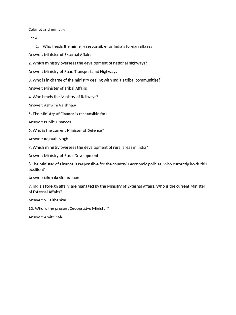 Rapid fire round questions | PDF