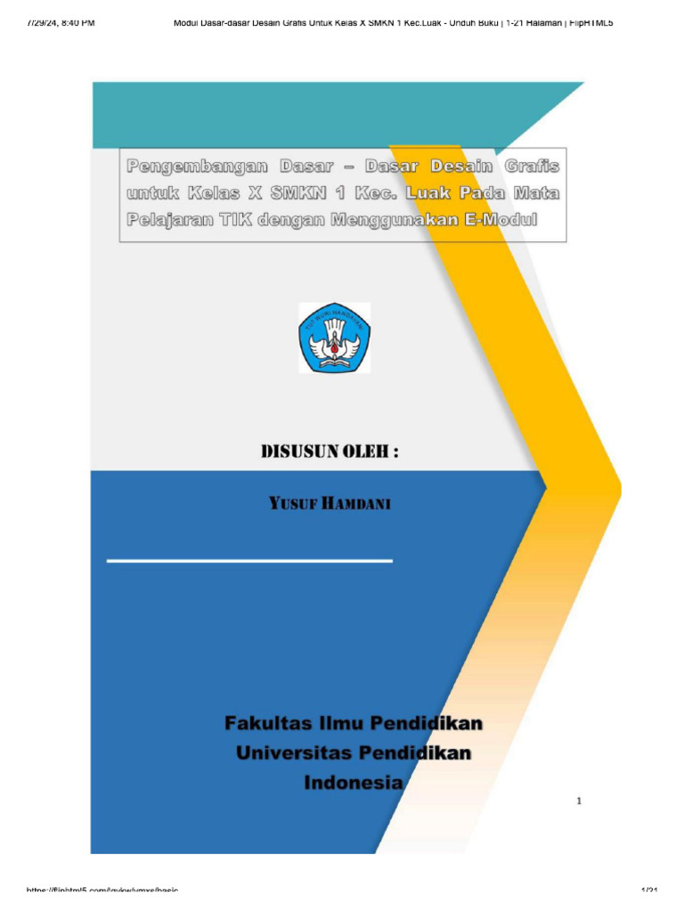 Modul Dasar Coreldraw | PDF