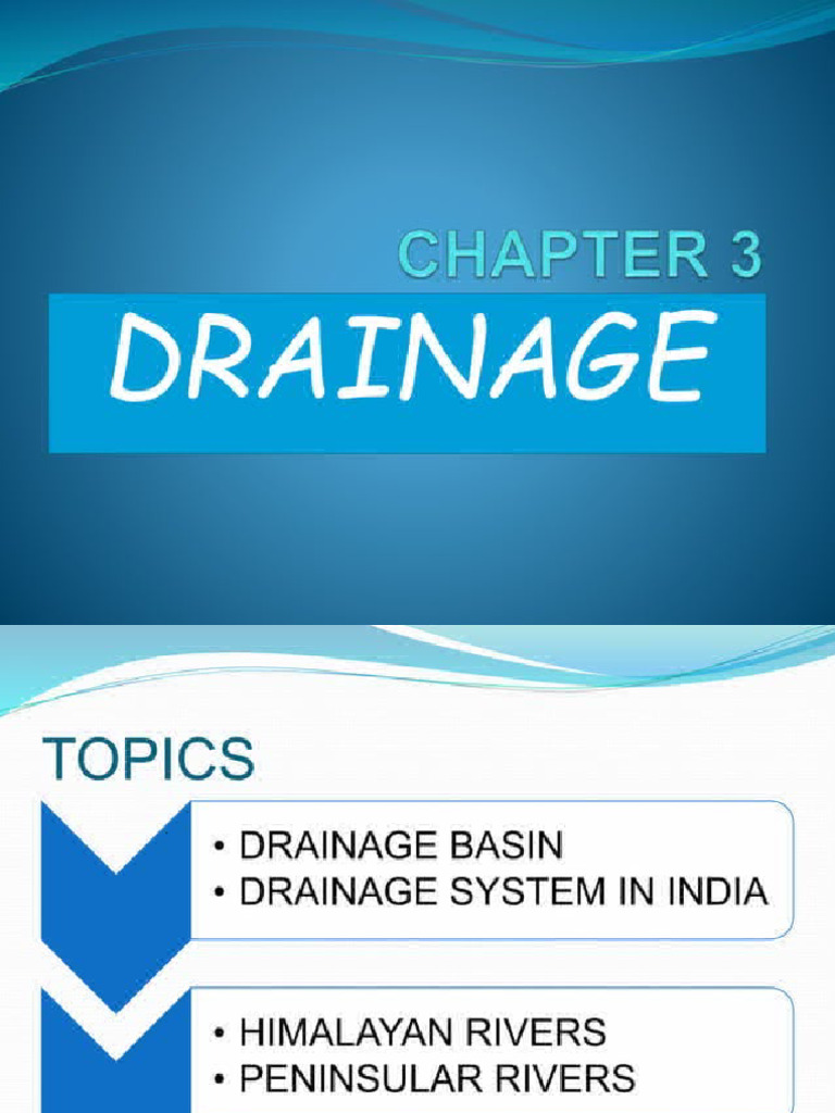 Drainage Class 9 Pdf