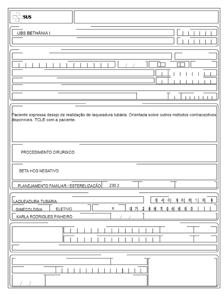 Aih Laudo Internacao | PDF