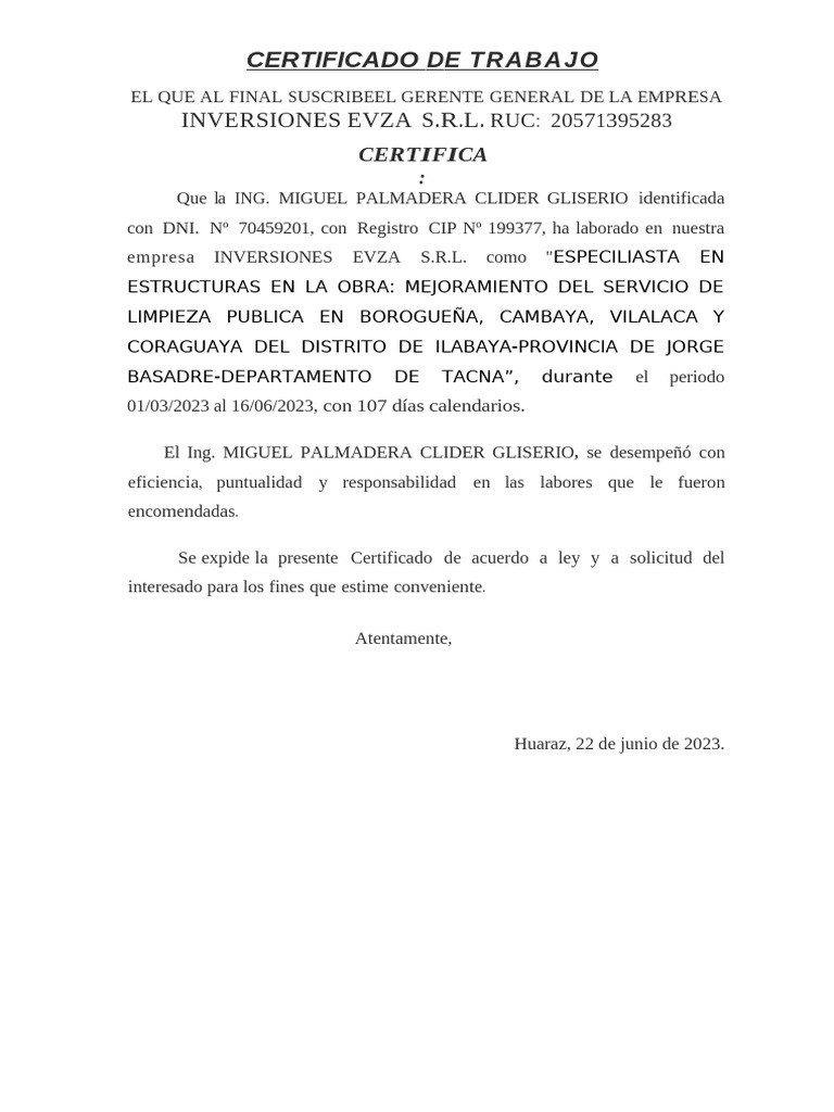 Certificado Clider Como Estructurista | PDF