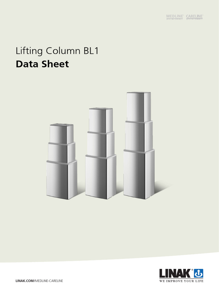 Lifting Column bl1 Data Sheet Eng | PDF | Electrical Engineering