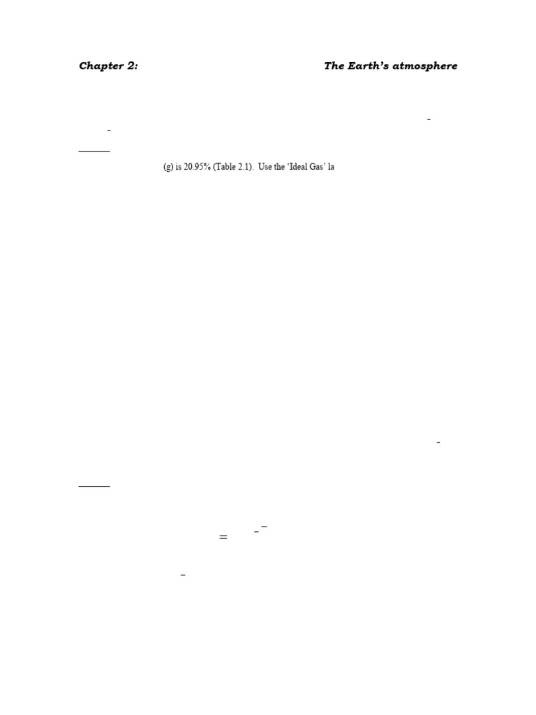 Vanloon4e Solutions ch02 | PDF