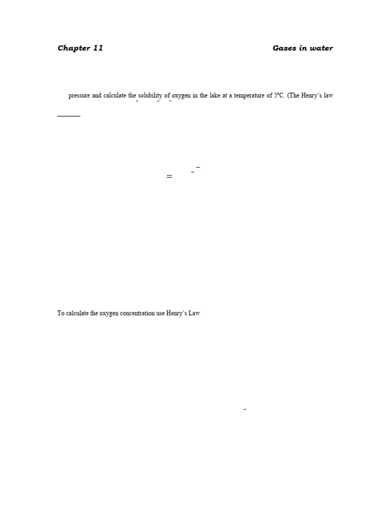 Vanloon4e Solutions ch11 | PDF