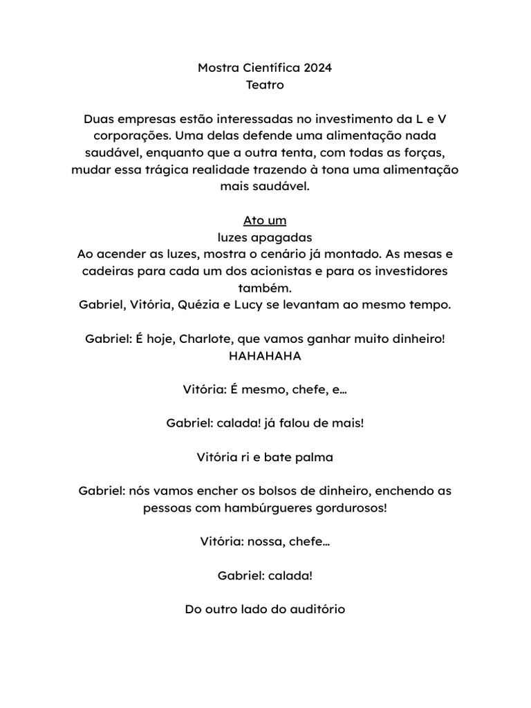 Mostra Científica | PDF