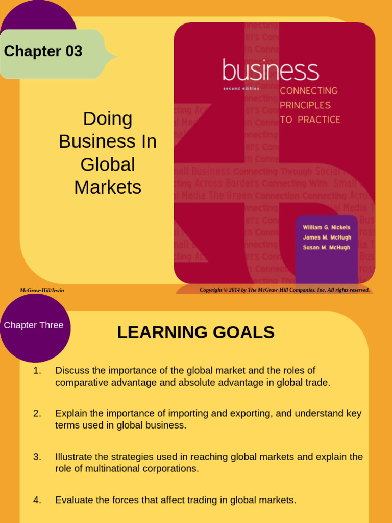 Chapter-3 - Intro To Business | PDF