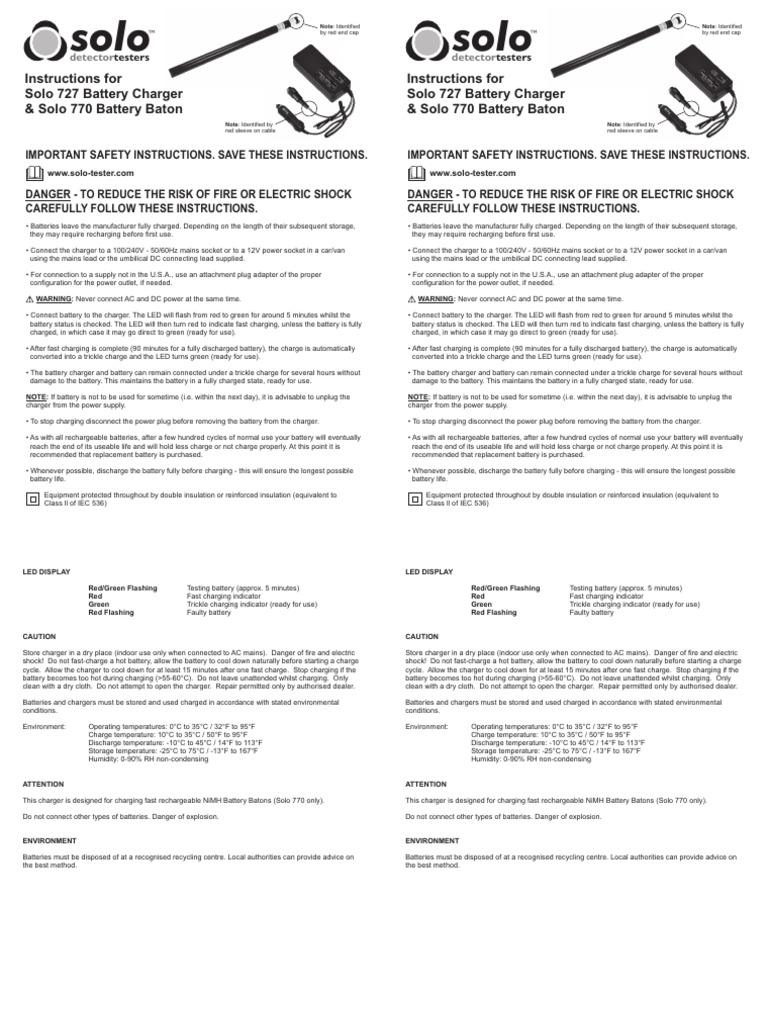 146-6802 Battery Baton | PDF