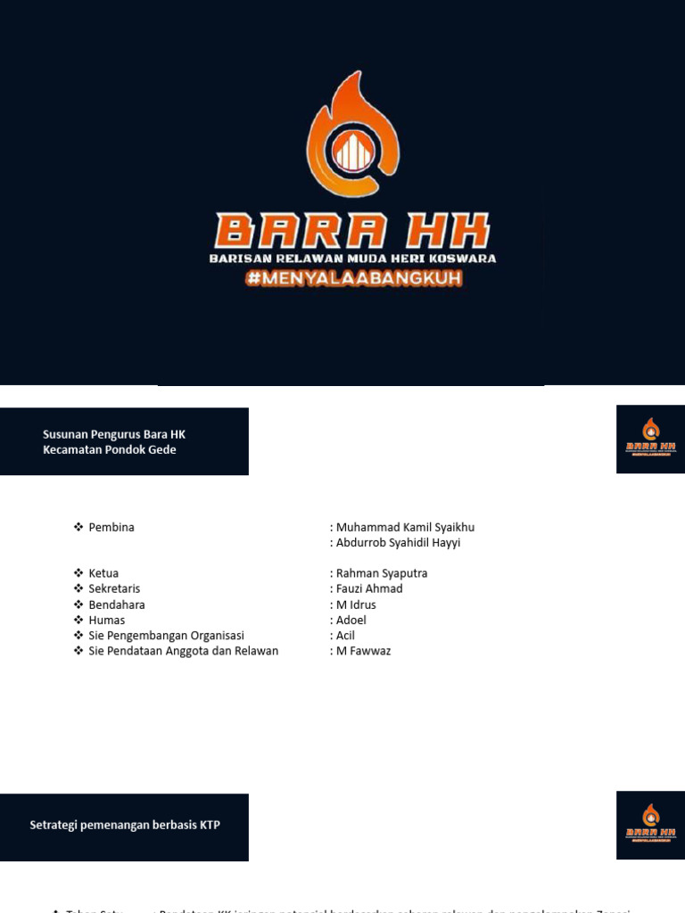 Proposal Bara HK | PDF