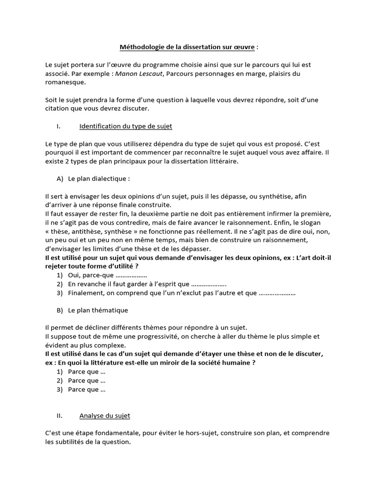 Methodologie Dissertation | PDF