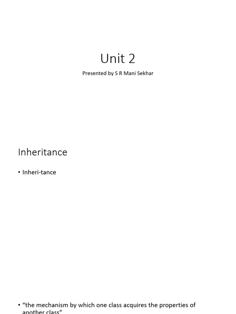 Unit 2 D | PDF