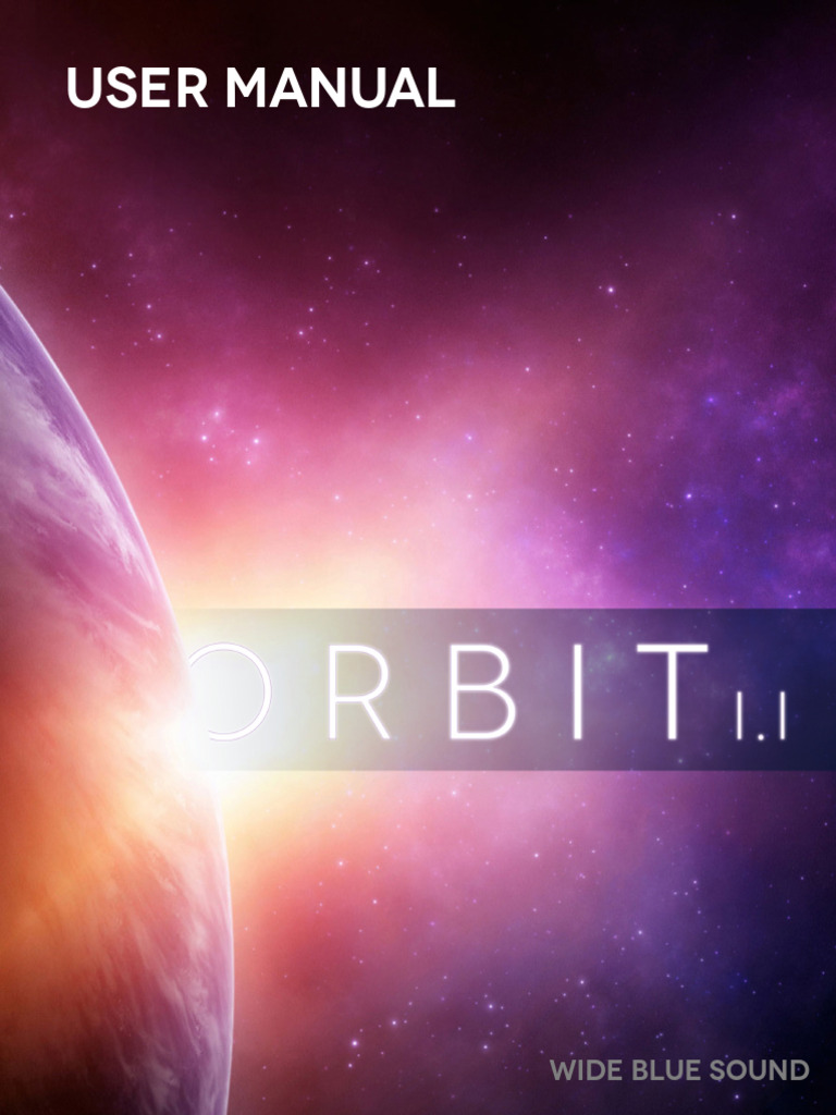 Orbit Manual v1.1 | PDF