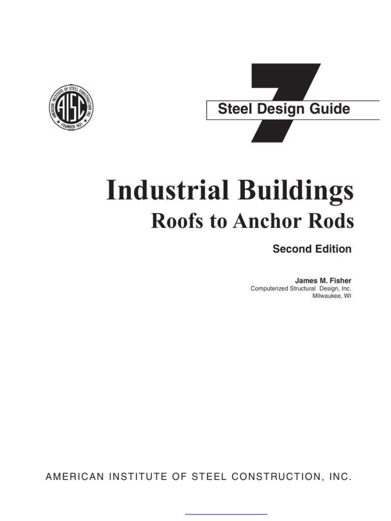 14-095 Anexo 2-Guide 7-Industrial Buildings-Roofs To Anchor Rods ...