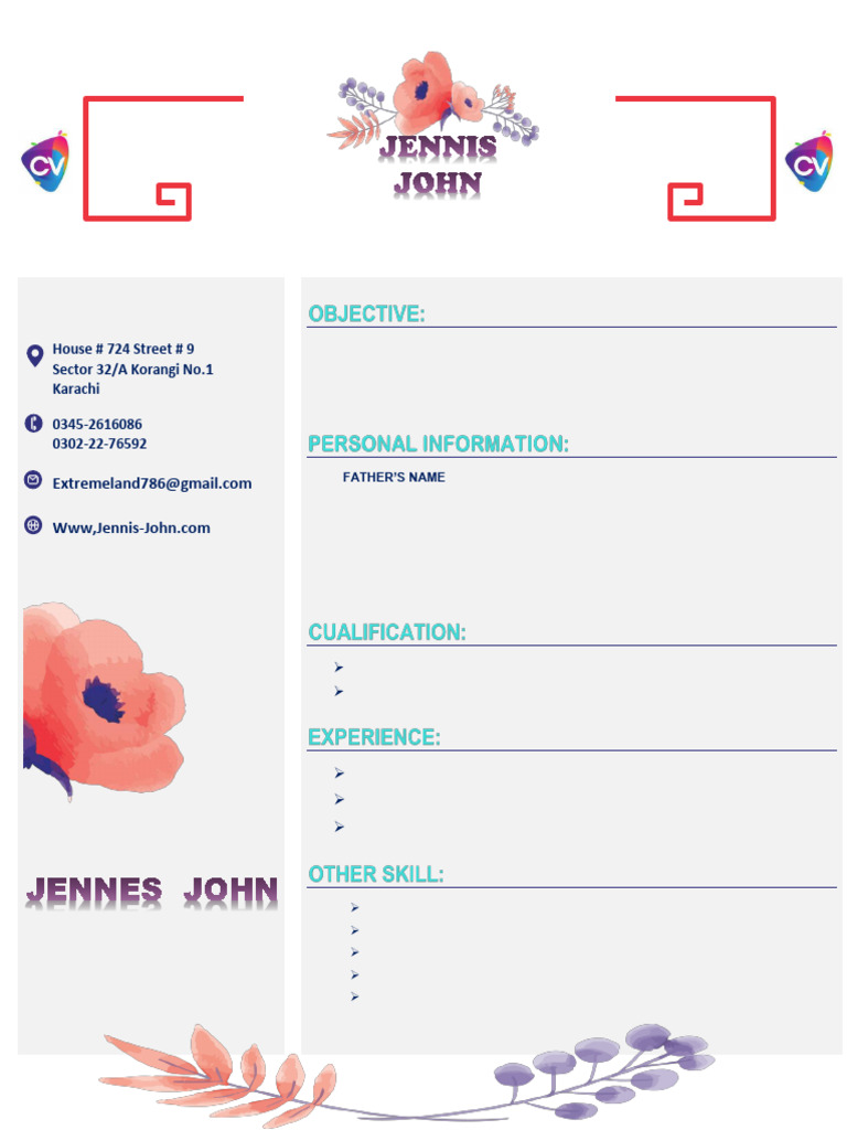 Jannes John CV .. | PDF