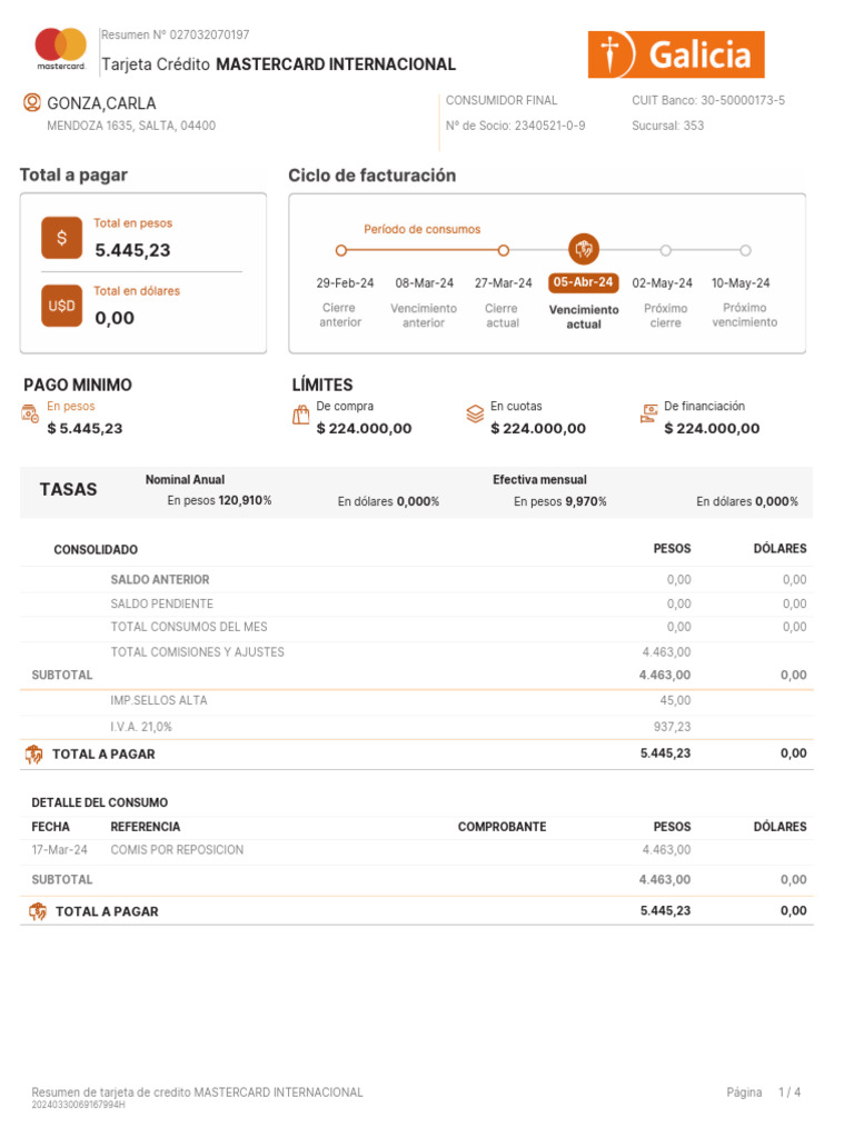 Resume N Mastercard | PDF