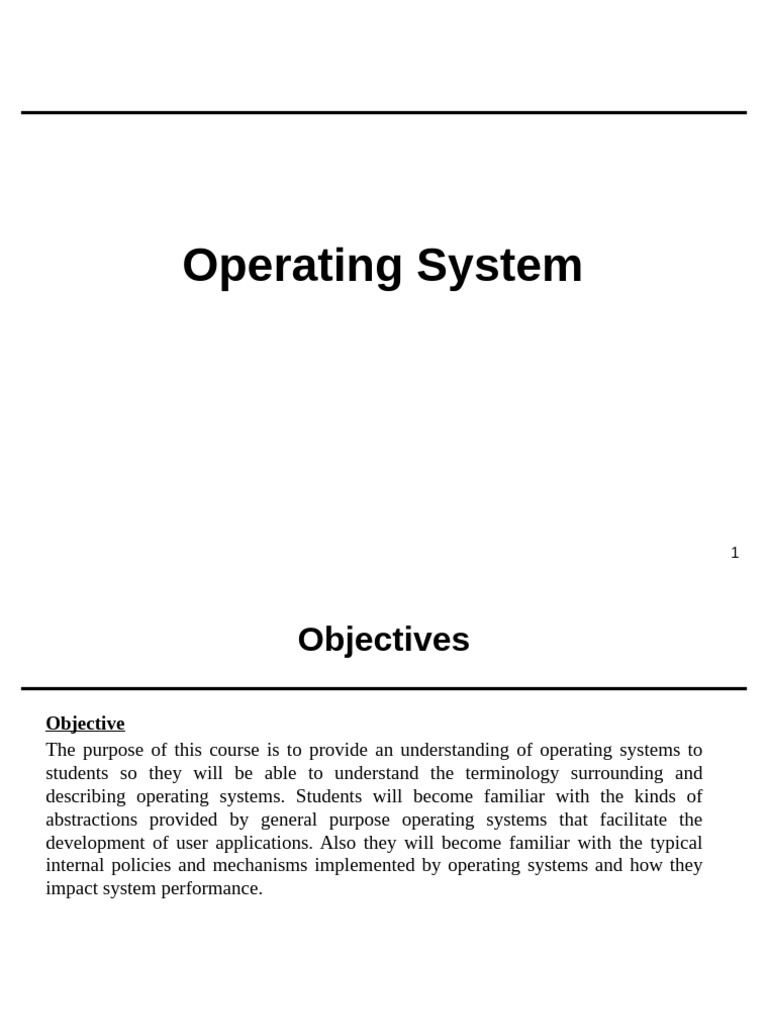 Lecture 01 Introduction | PDF