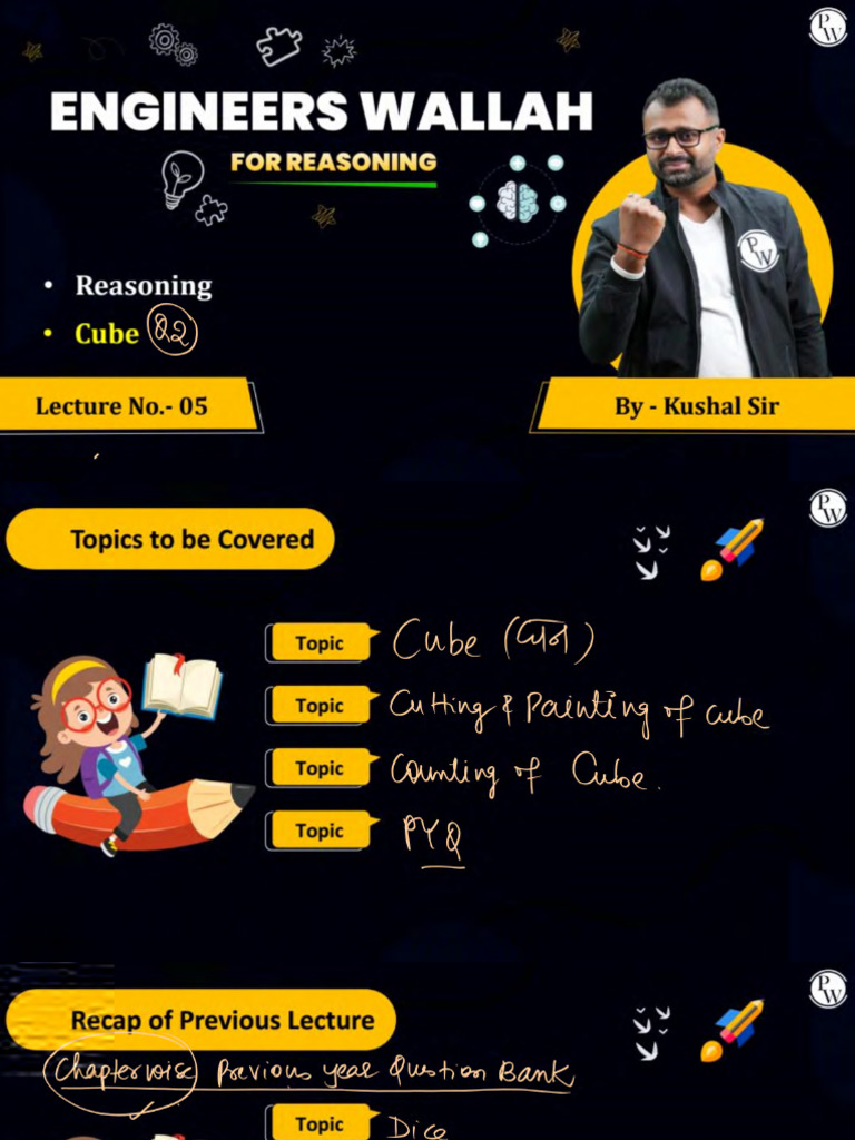 Reasoning 05 - Cube | PDF