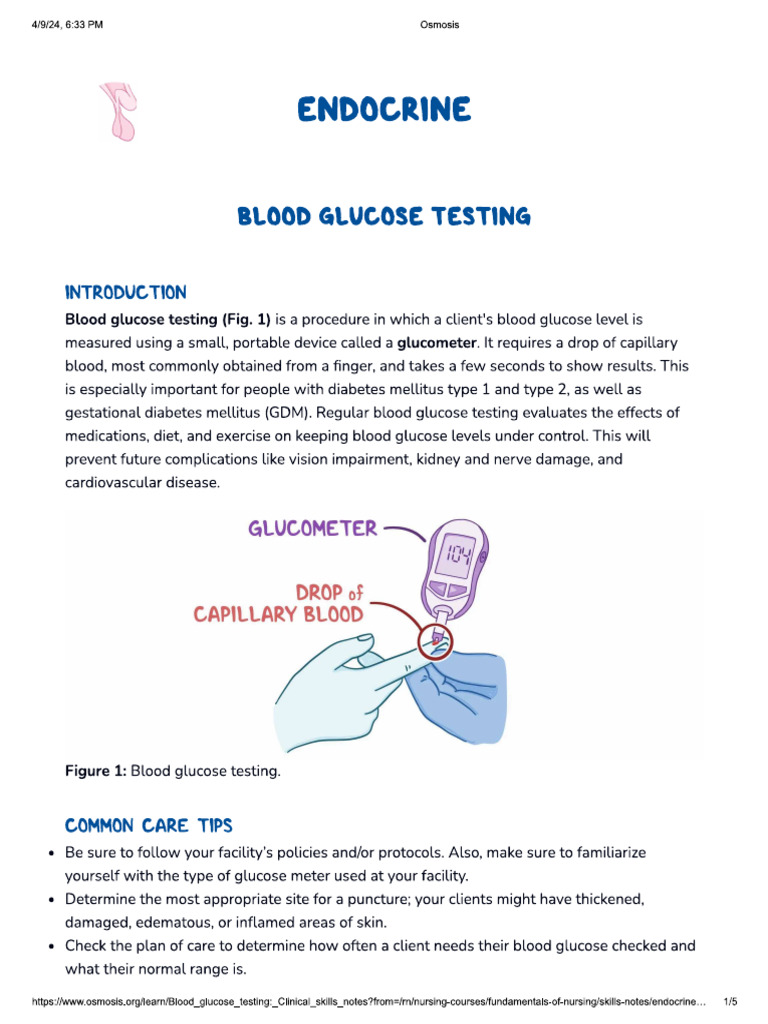 Glucose | PDF