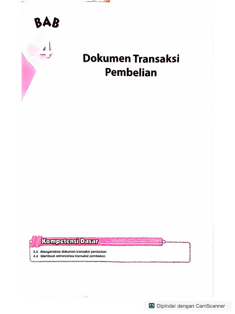 Dokumen Transaksi Penjualan Bab 4 XI | PDF