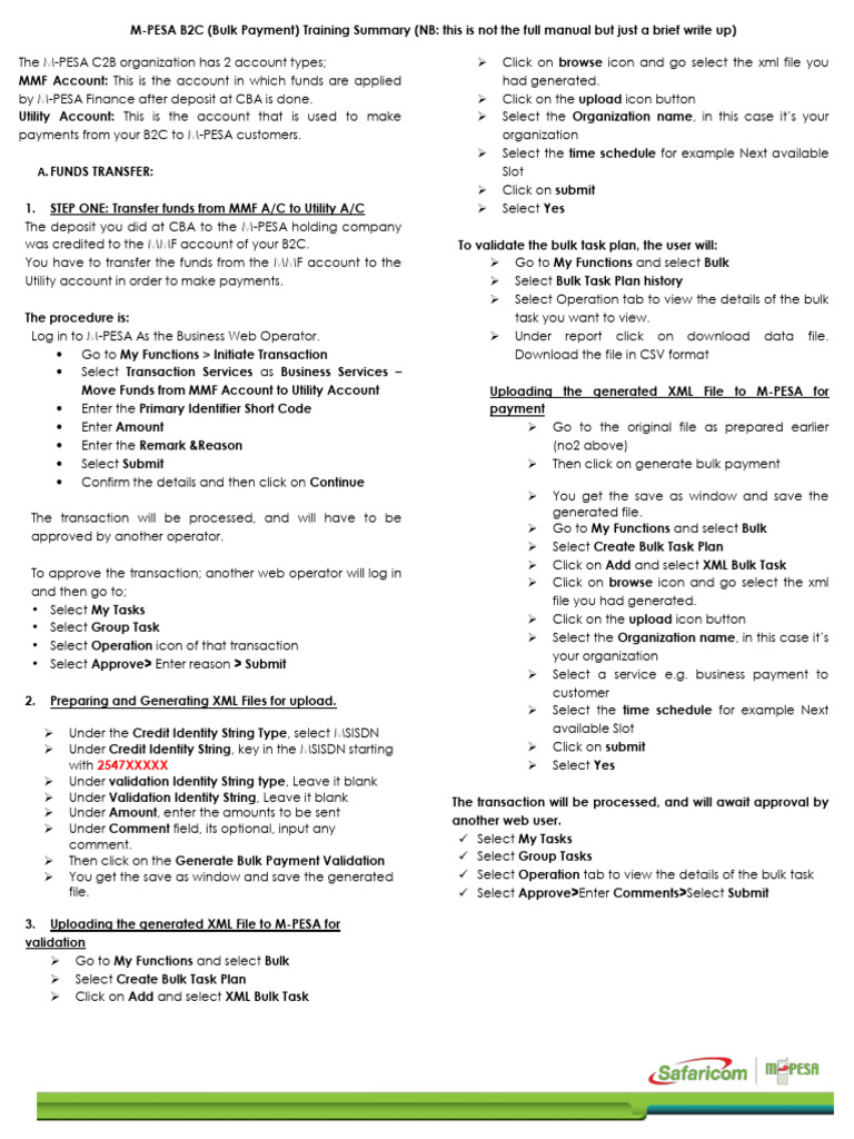 B2C Quick Reference Guide | PDF