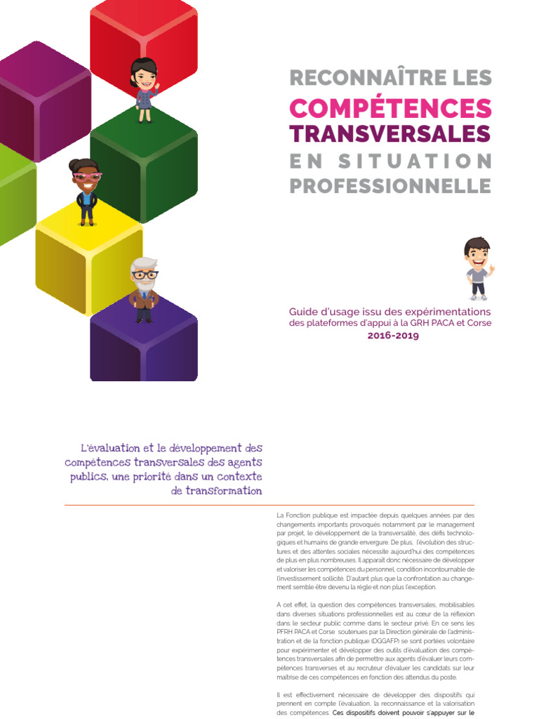 L'Évaluation Et Le Développement Des Compétences Transversales | PDF