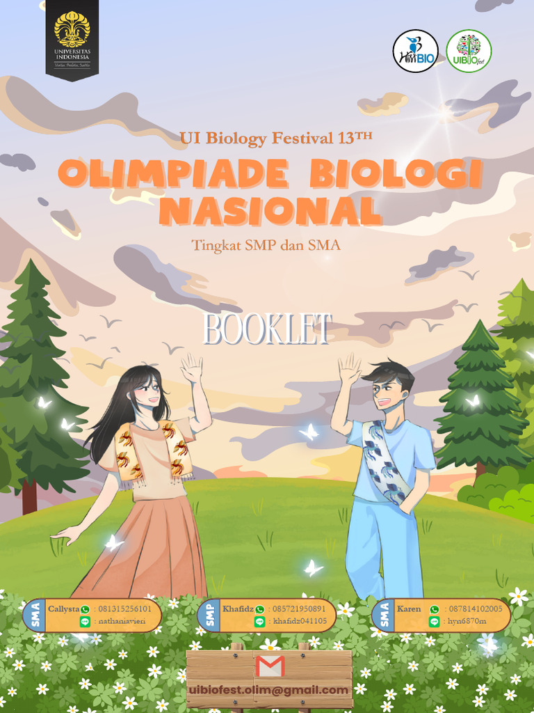 Booklet UI BIOFEST OLYMPIAD | PDF