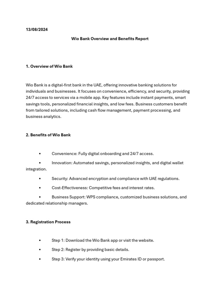 Wio Bank Pdf