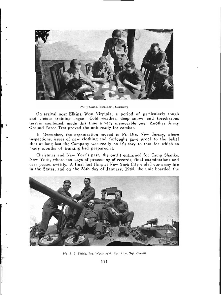 628th TD History PT 4 Opt | PDF | Platoon | Warfare