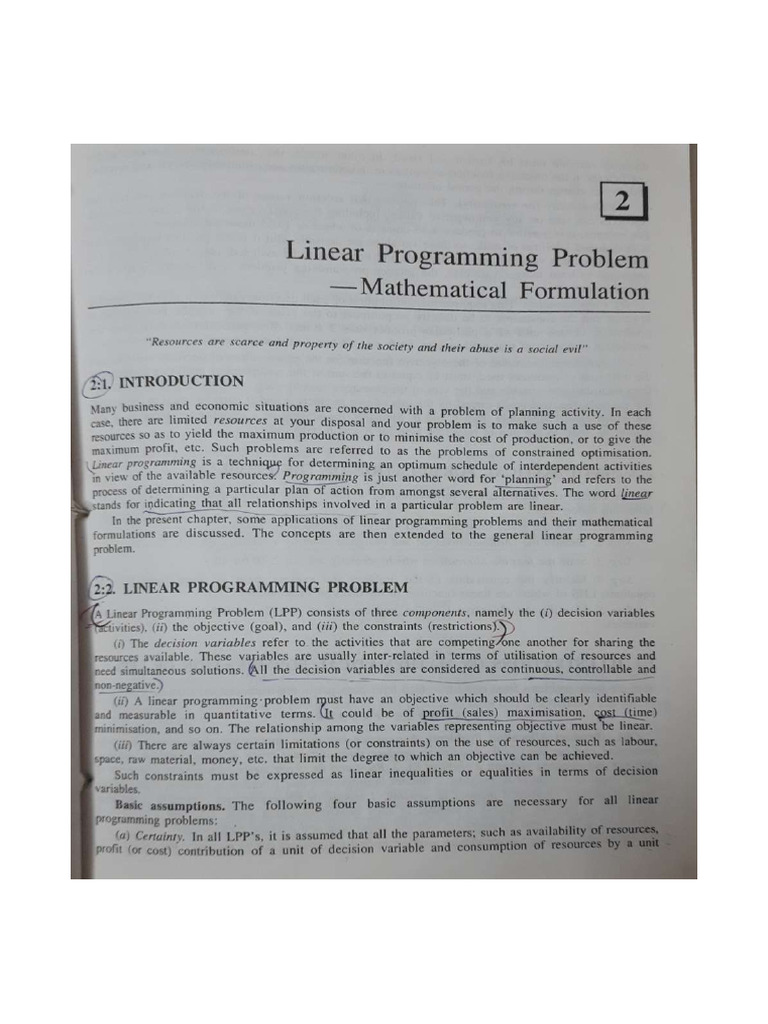 RMT Unit I Full - Compressed | PDF