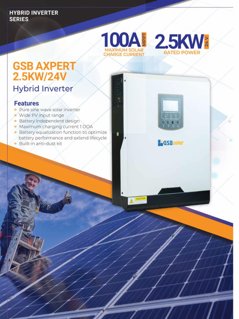 2.5 GSB Inverter specs | PDF