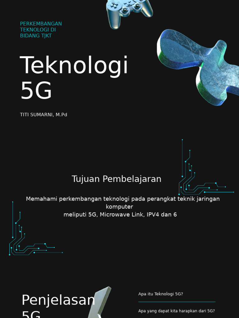 Materi Pembelajaran Pertemuan 7 Teknologi 5G | PDF