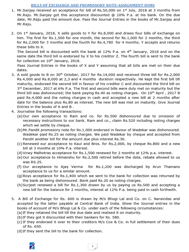 Be and PN - Assignments | PDF