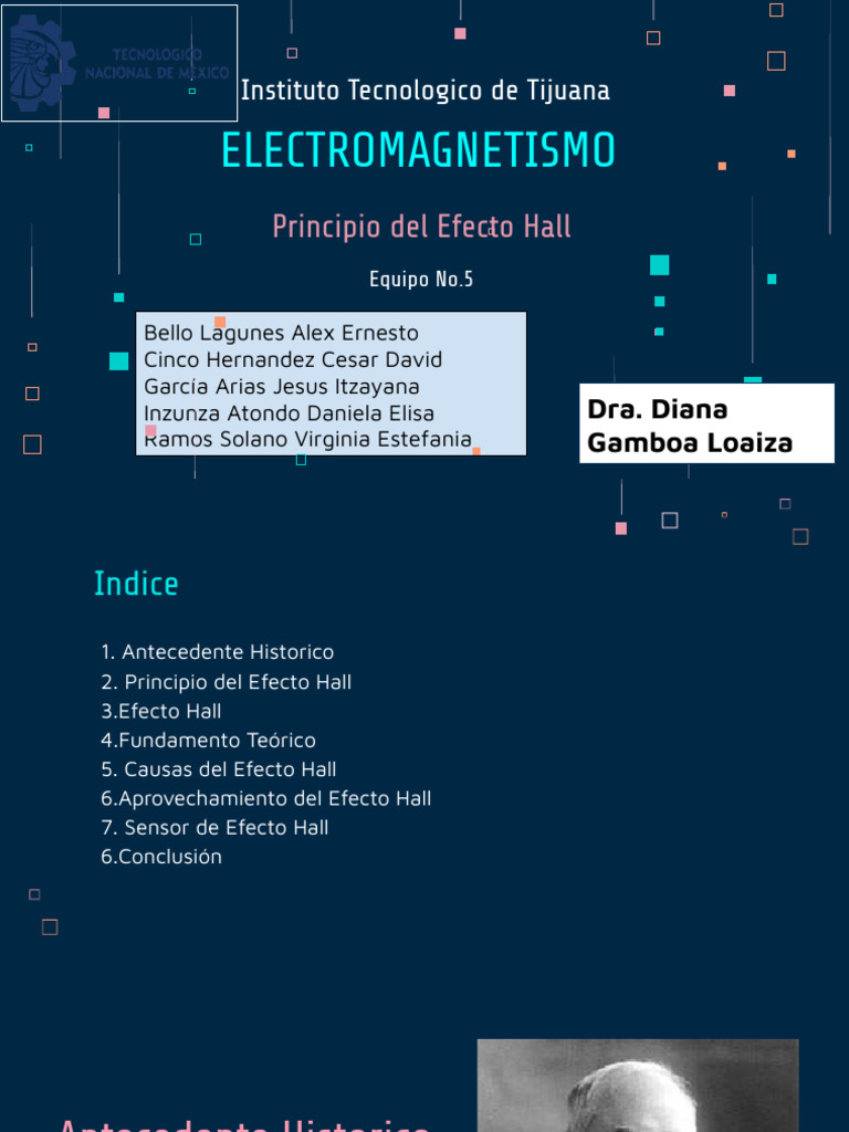 Principios Del Efecto Hall | PDF