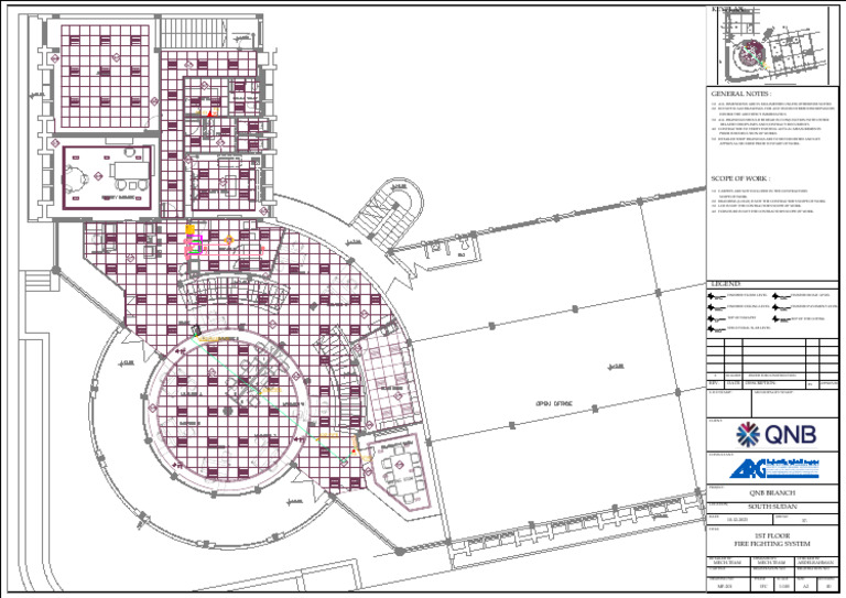 MF-201 1ST Floor - Fire Fighting System | PDF