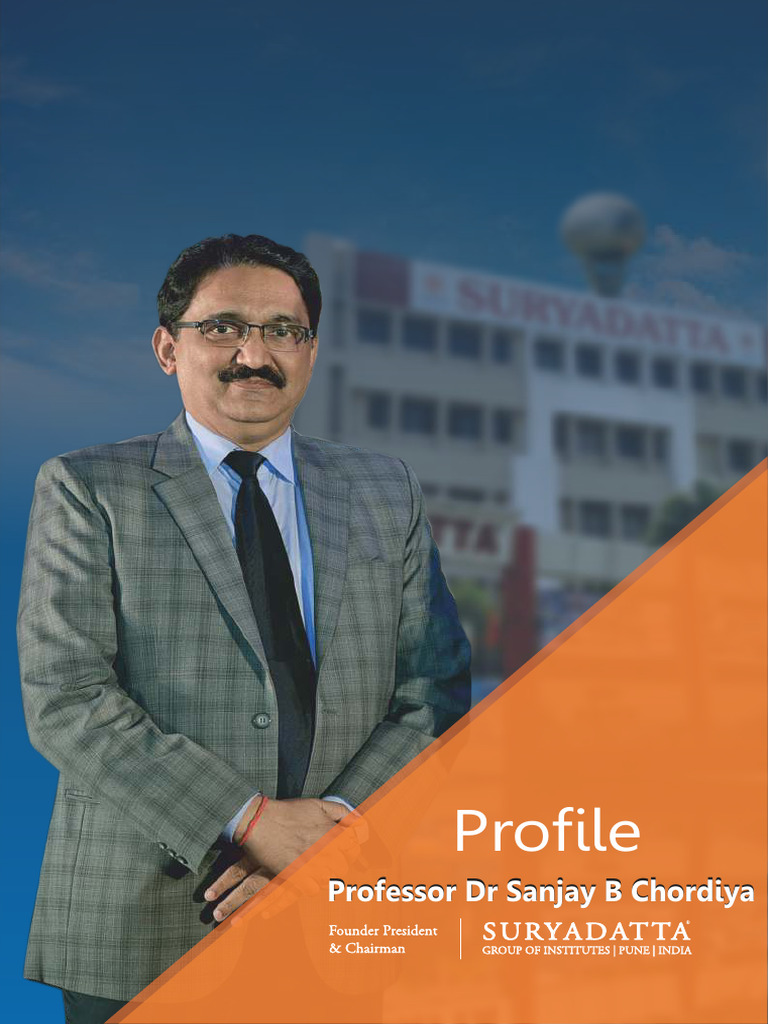 Professor DR Sanjay B Chordiya | PDF
