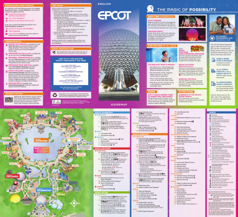 EPCOT-map | PDF