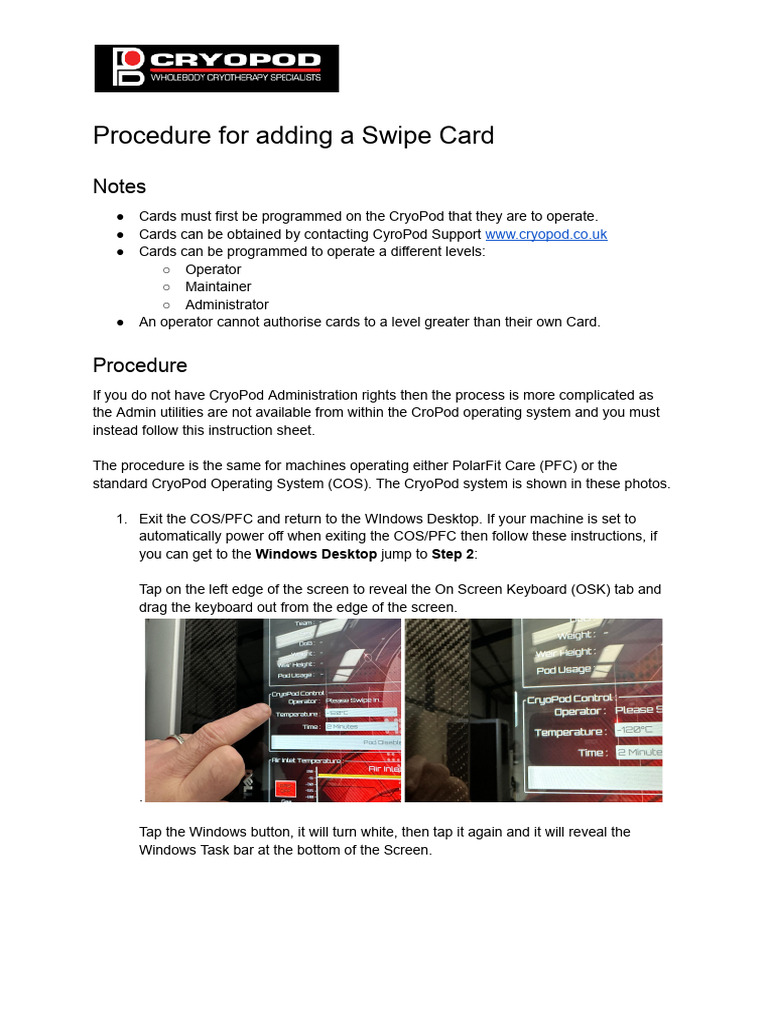 Adding A RFID Swipe Card | PDF
