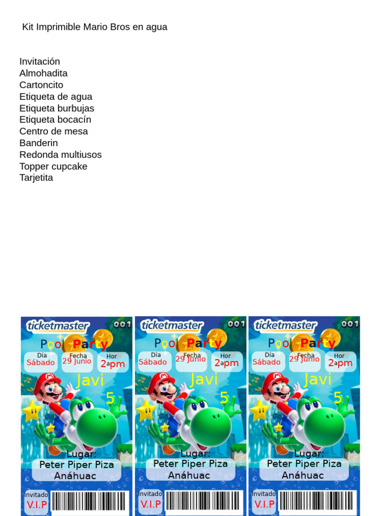 Mario Bros | PDF