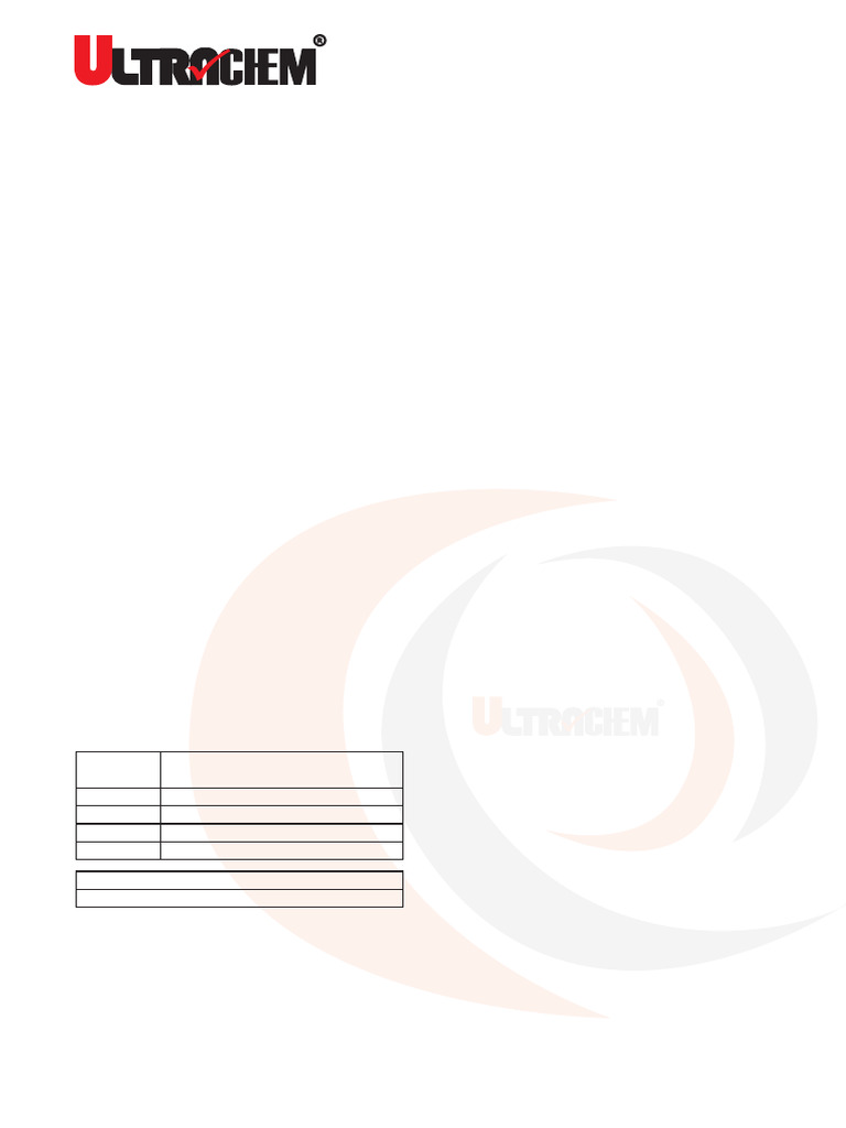 Ultrachem Grout IC | PDF