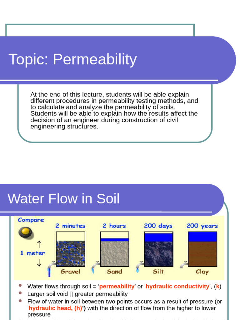 Permeability | PDF