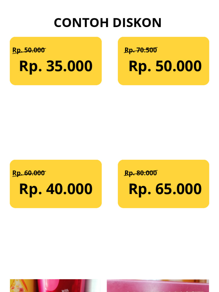 Contoh Diskon | PDF