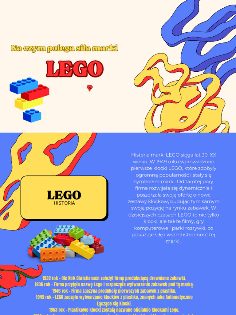 Prezentacja 1 - LEGO | PDF