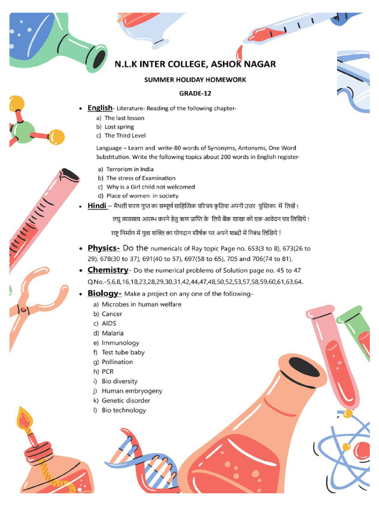 Grade 12 Science.55 | PDF